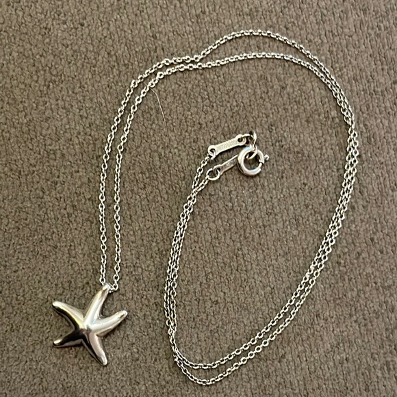 Tiffany & Co. | Jewelry | Elsa Peretti Starfish Necklace Tiffany ...